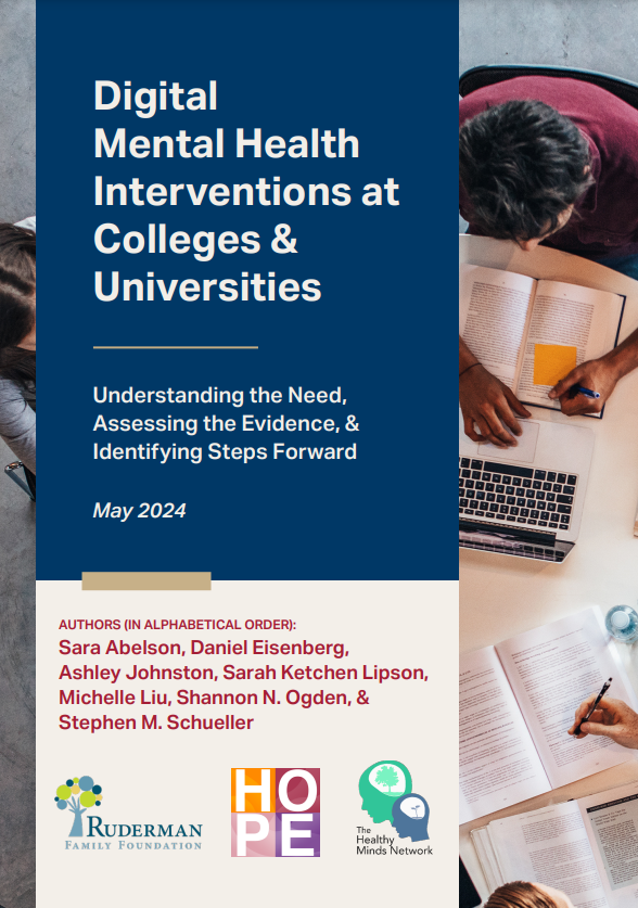 Digital Mental Health Interventions at Colleges & Universities ...